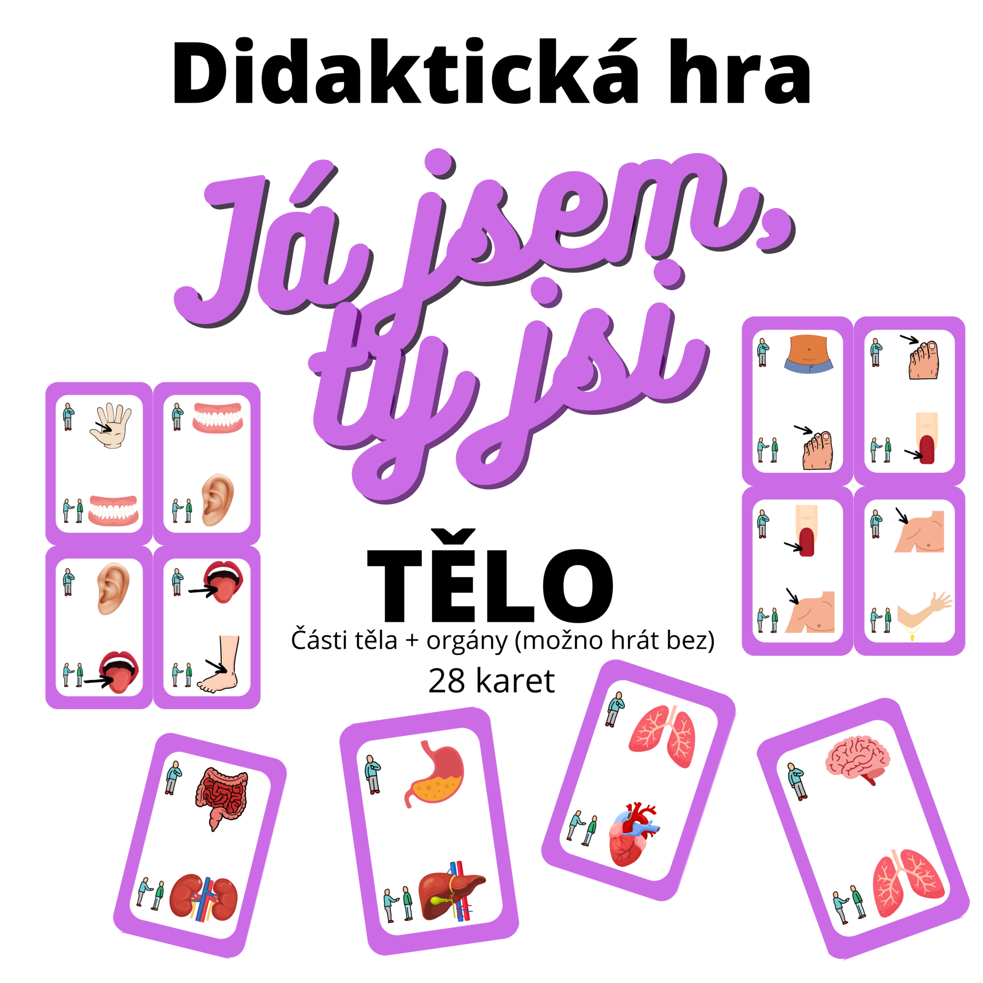 Hra - Já jsem, ty jsi - TĚLO - Anglický jazyk | UčiteléUčitelům.cz